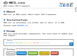心が躍るファミコン風CSSフレームワーク「NES.css」の誕生秘話に迫る | さくらのナレッジ